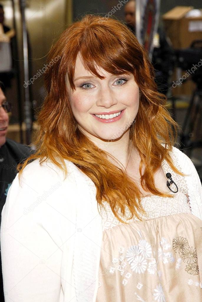 Bryce Dallas Howard en el talk show de la semana SPIDER-MAN en NYC ...