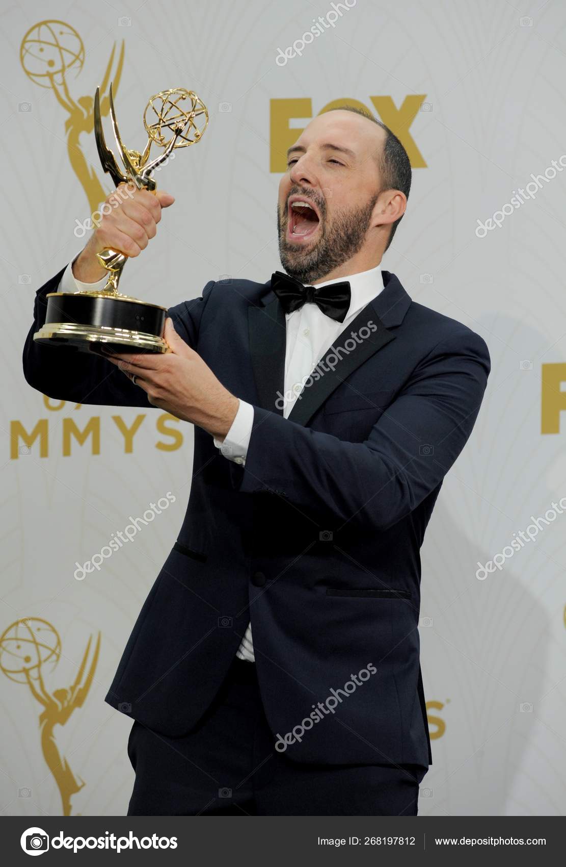 Tony Hale Best Supporting Actor Comedy Series Veep Press Room — Stock ...