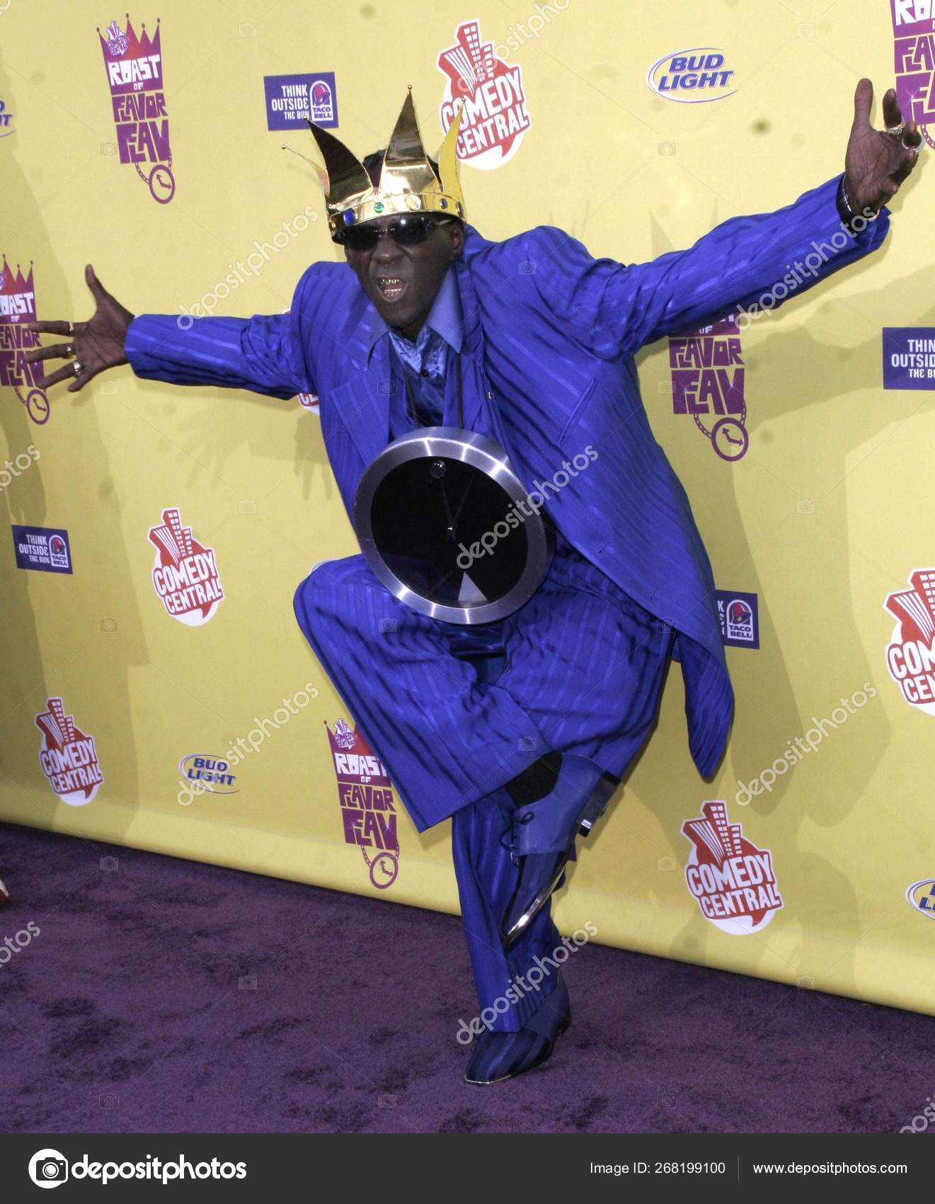 Flava Flav Arrivals Comedy Central''s Roast Flavor Flav Warner Brothers ...