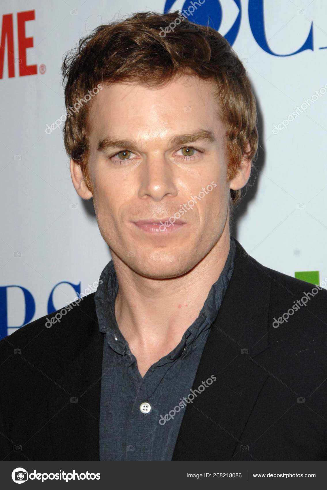 Michael Hall Arrivals Cbs Network Red Carpet Party Tca Summer — Stock ...