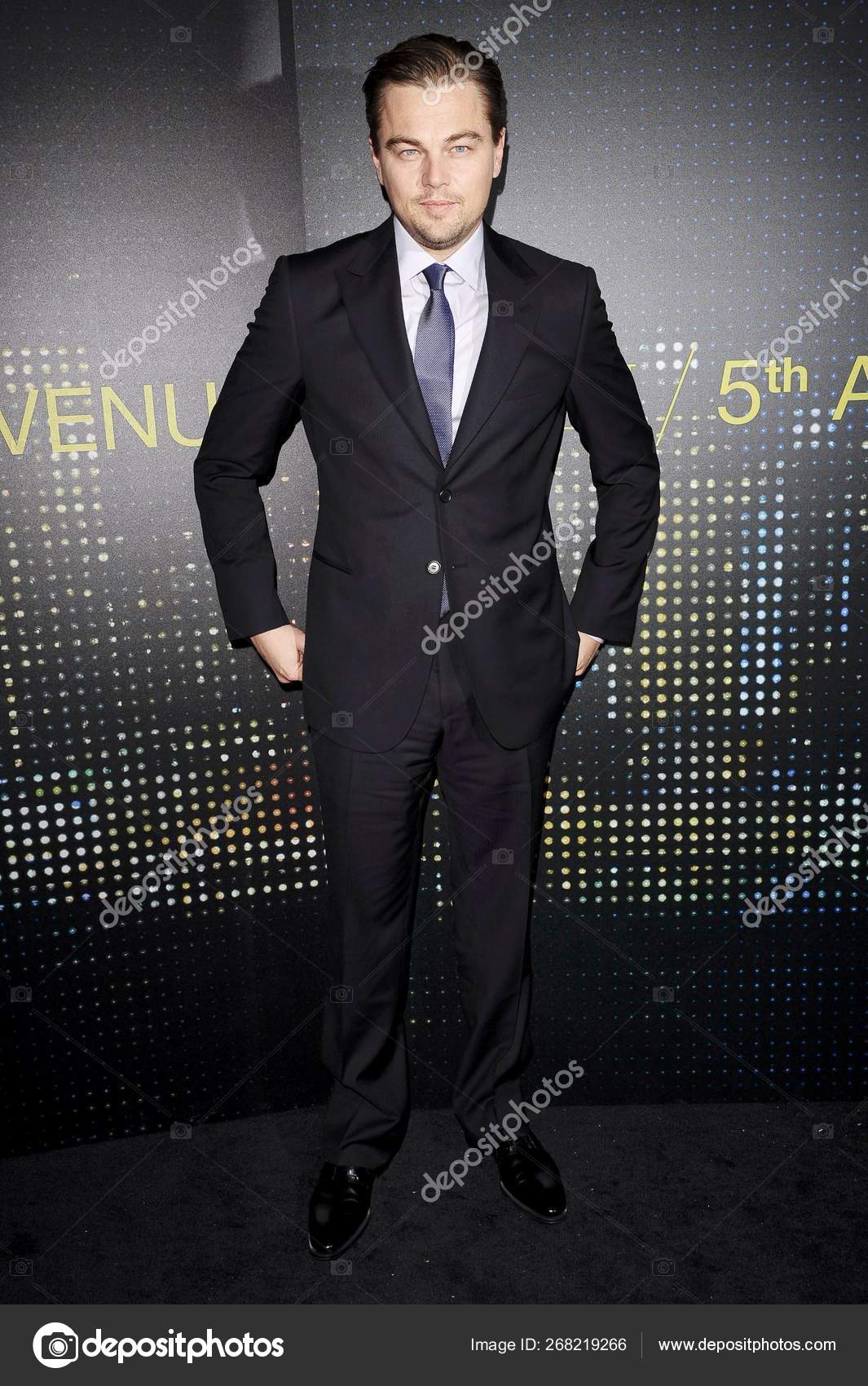 Leonardo Dicaprio Arrivals Giorgio Armani 5Th Avenue Store Grand ...