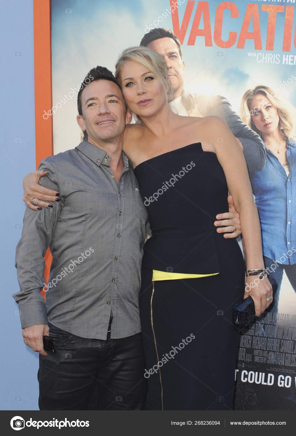 Christina Applegate David Faustino Arrivals Vacation Premiere Regency