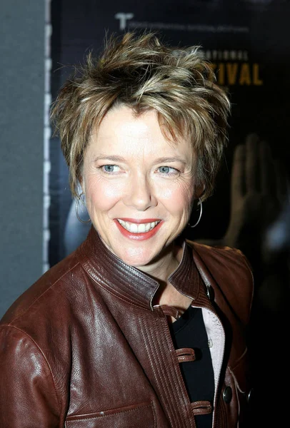 Annette Bening inside for MRS. HARRIS Press Conference at Toronto Film ...