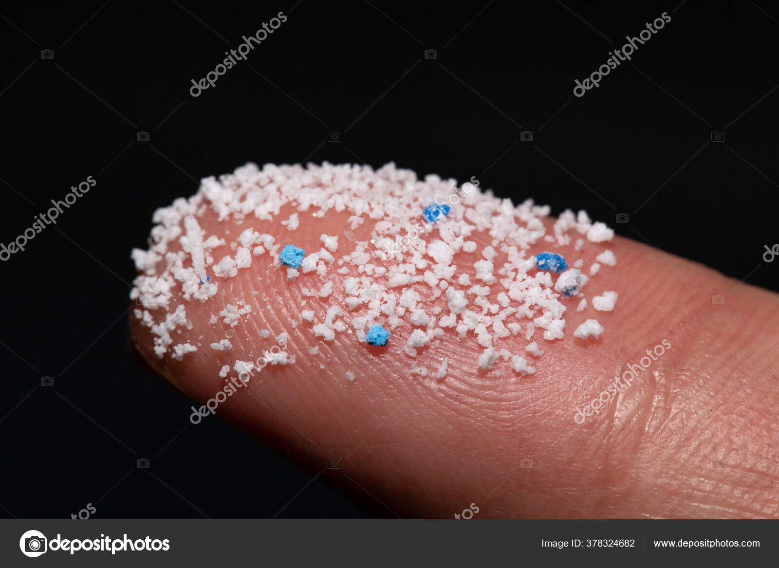 Micro Plastic Small Plastic Pellets Finger — Stock Photo © plp609 ...