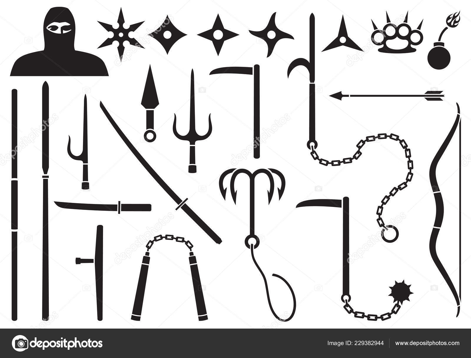 Japanese Ninja Weapons