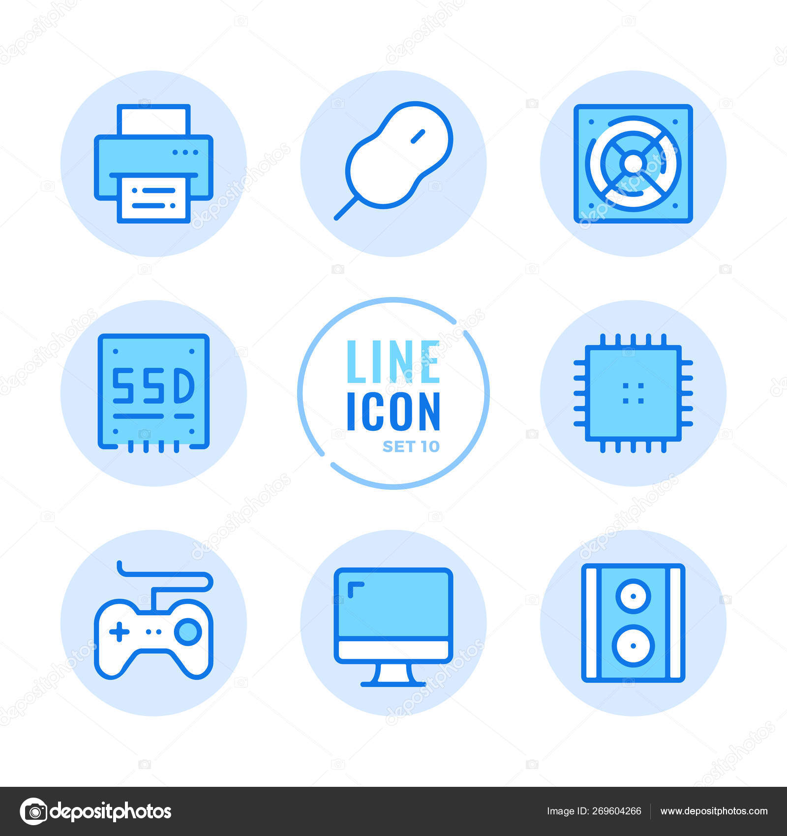 Computer Parts Outline