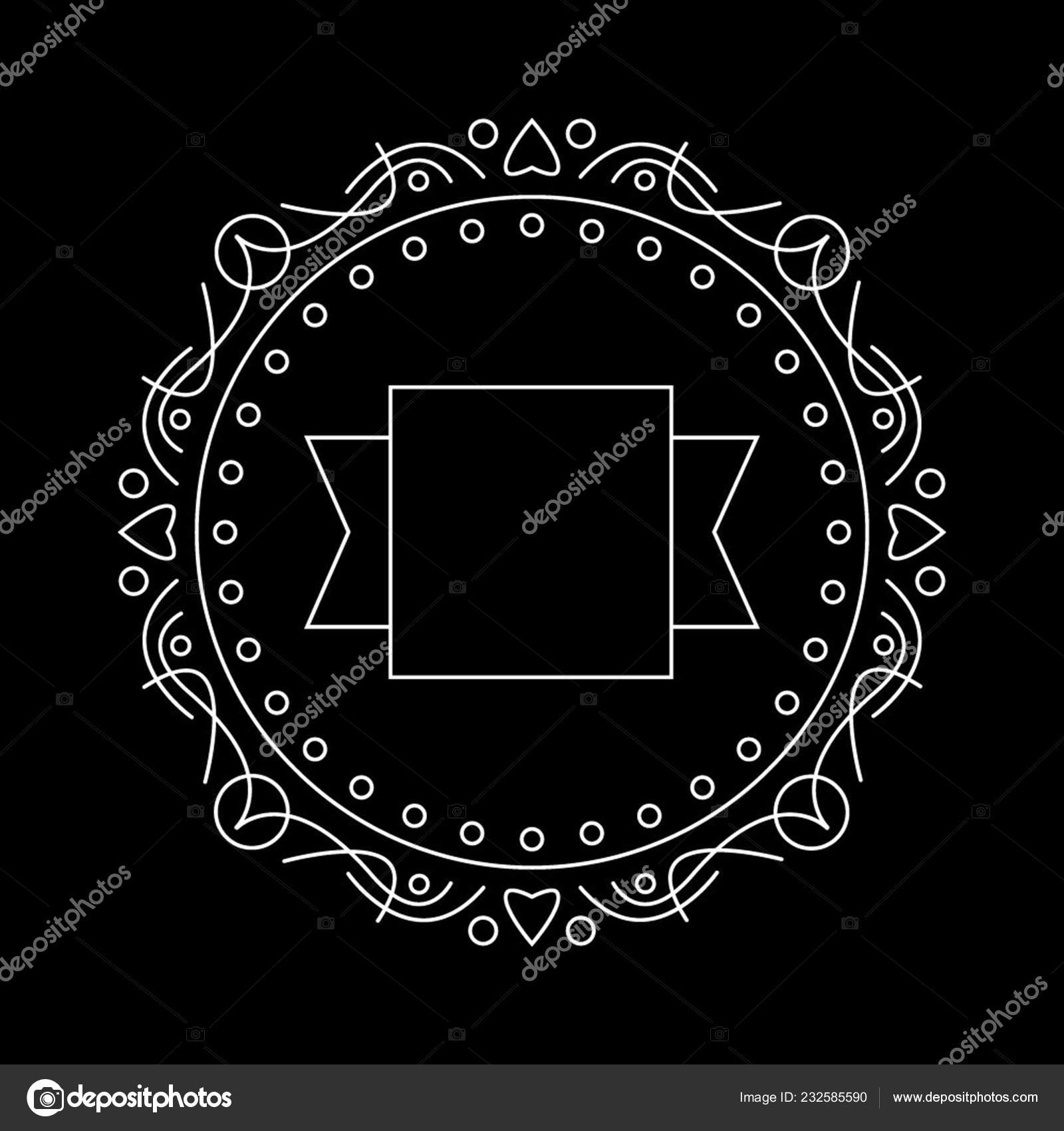 Classic Frame Logo Template Use Vector Stock Vector by ©blueasarisandi ...