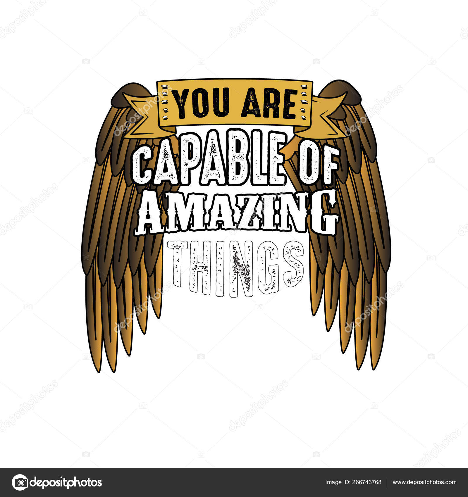 You Capable Amazing Things — Stock Vector © blueasarisandi #266743768