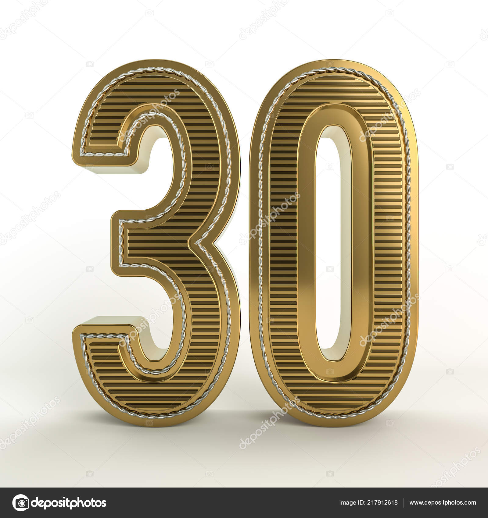 Gold Symbol Discount Figures Rendering — Stock Photo © polesnoy #217912618
