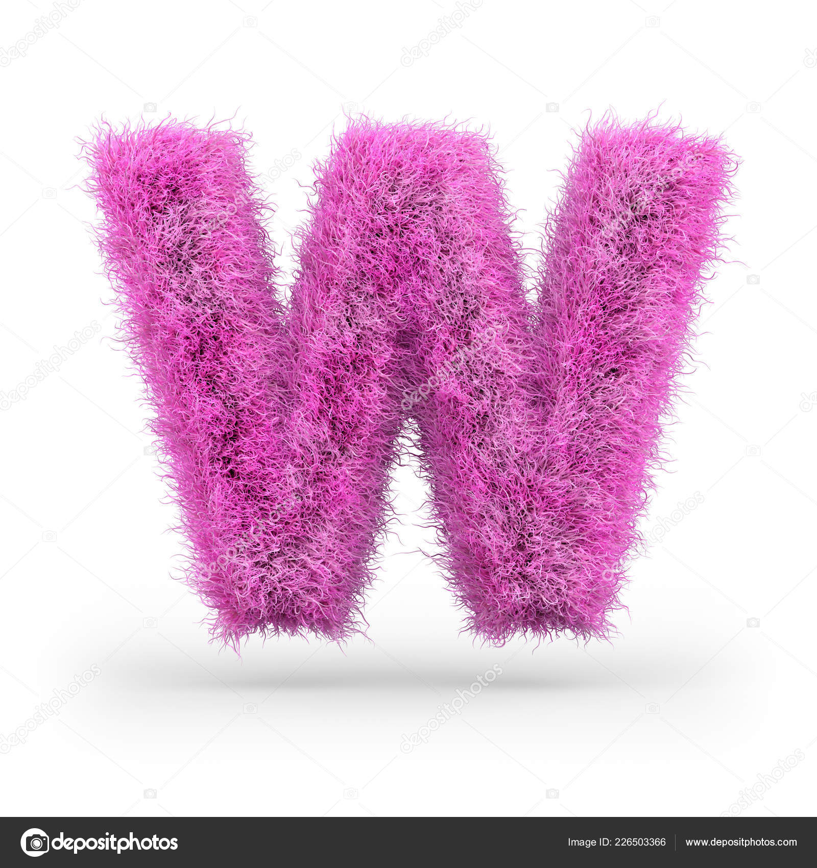 Uppercase Fluffy Furry Font Made Fur Texture Poster Printing Branding ...