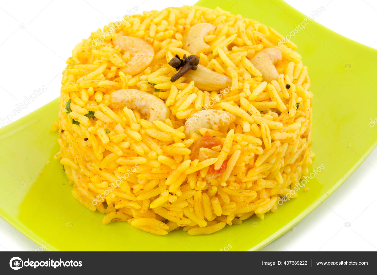 Indian Cuisine Pulao Also Know Pulav Vegetarian Biryani Veg Pulav ...