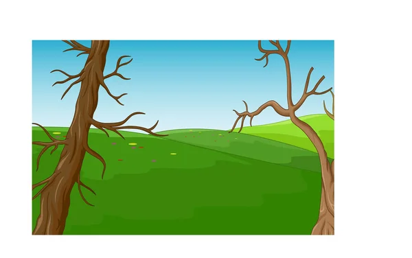 Barren trees forest Vector Art Stock Images | Depositphotos