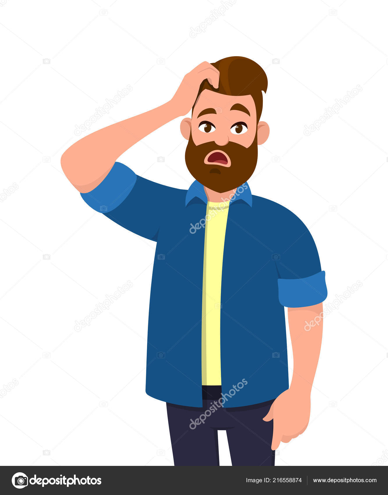 Gif Rascándose La Cabeza Confundido 3.500+ Rascarse La Cabeza