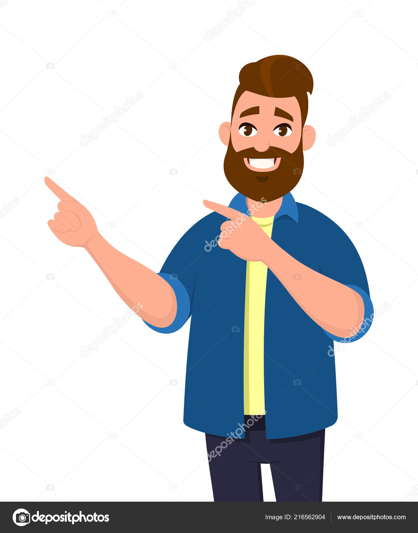 Pointing At You Cartoon