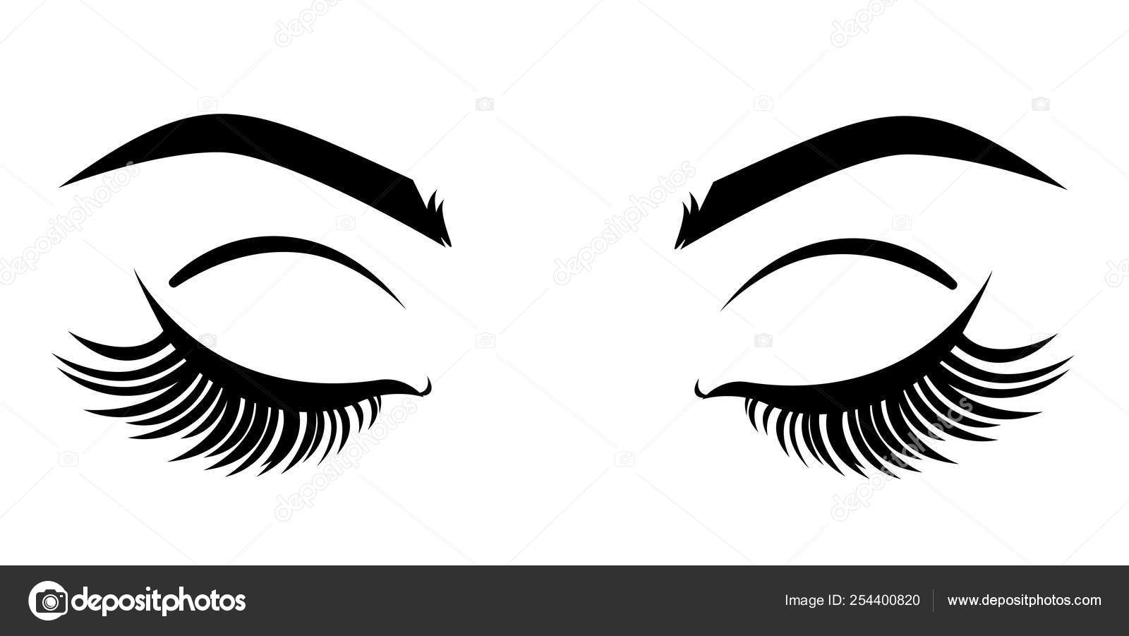 Eyelashes Illustration