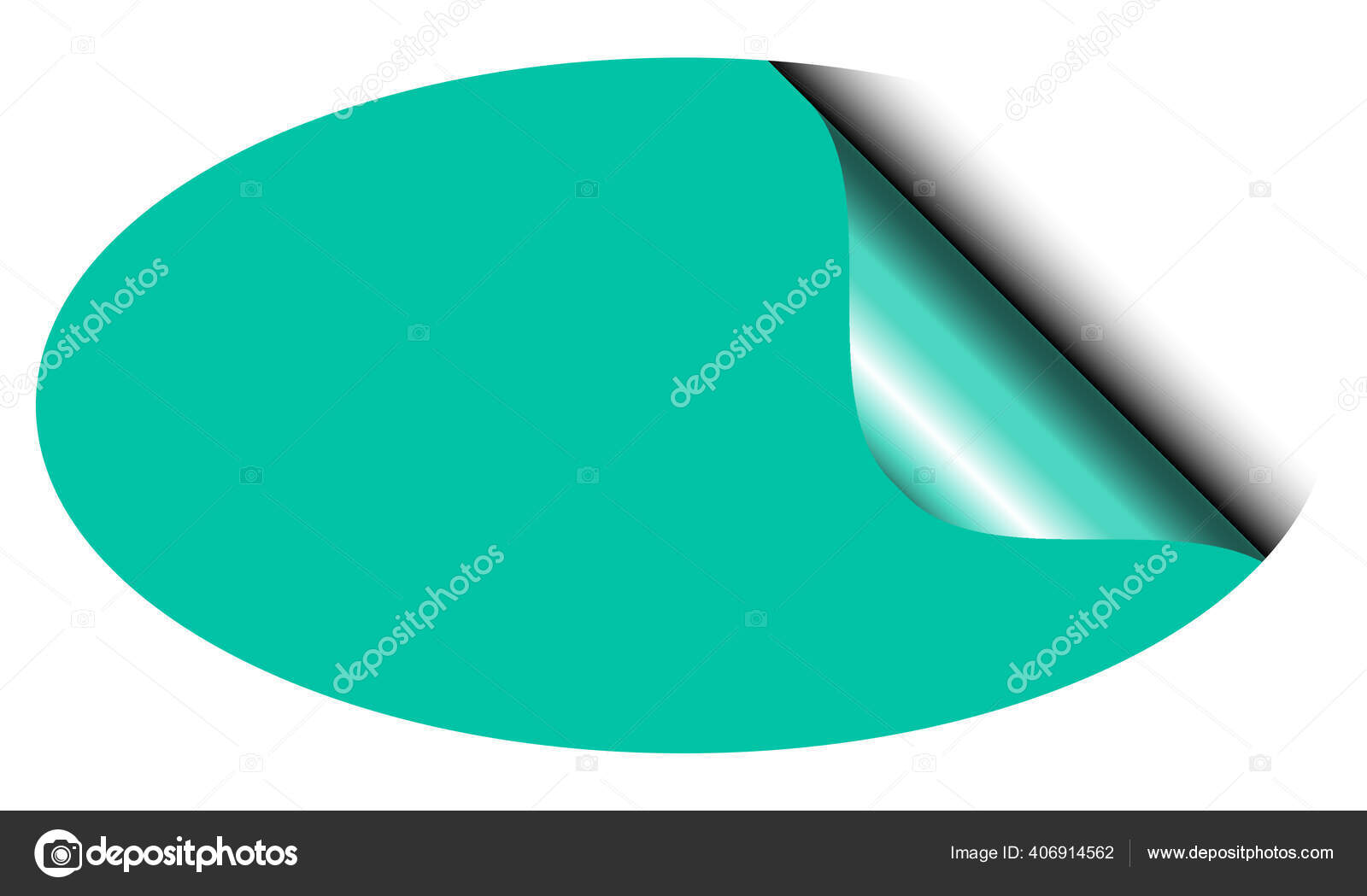 Sticker Note Corner Curl — Stock Photo © dewaardimar #406914562