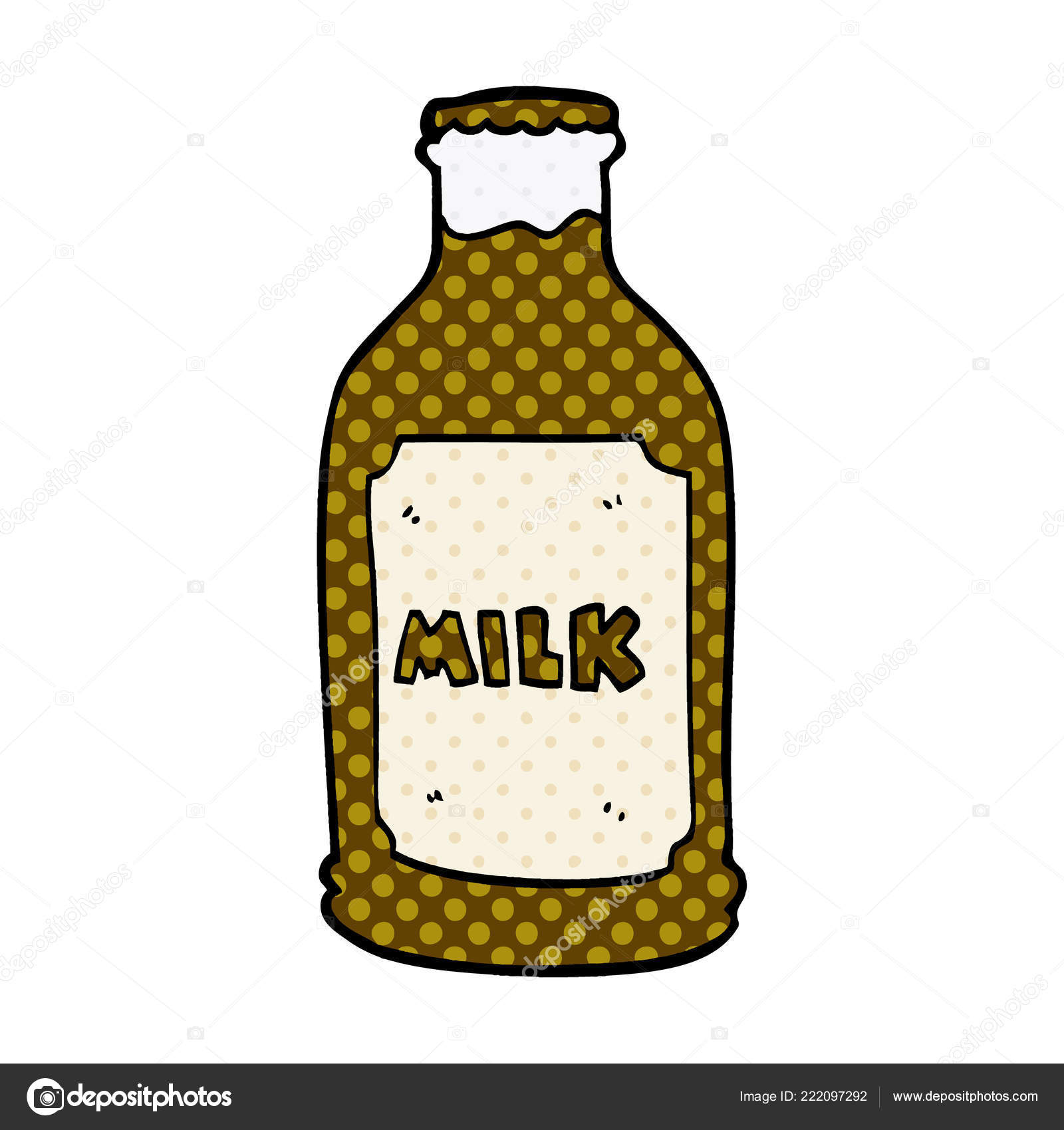 Cartoon Doodle Chocolate Milk Stock Vector by ©lineartestpilot 222097292