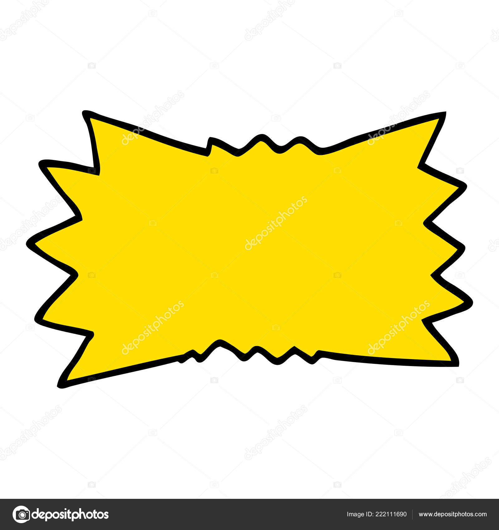 Cartoon Doodle Sign Colorful Vector Illustration Stock Vector Image by ...