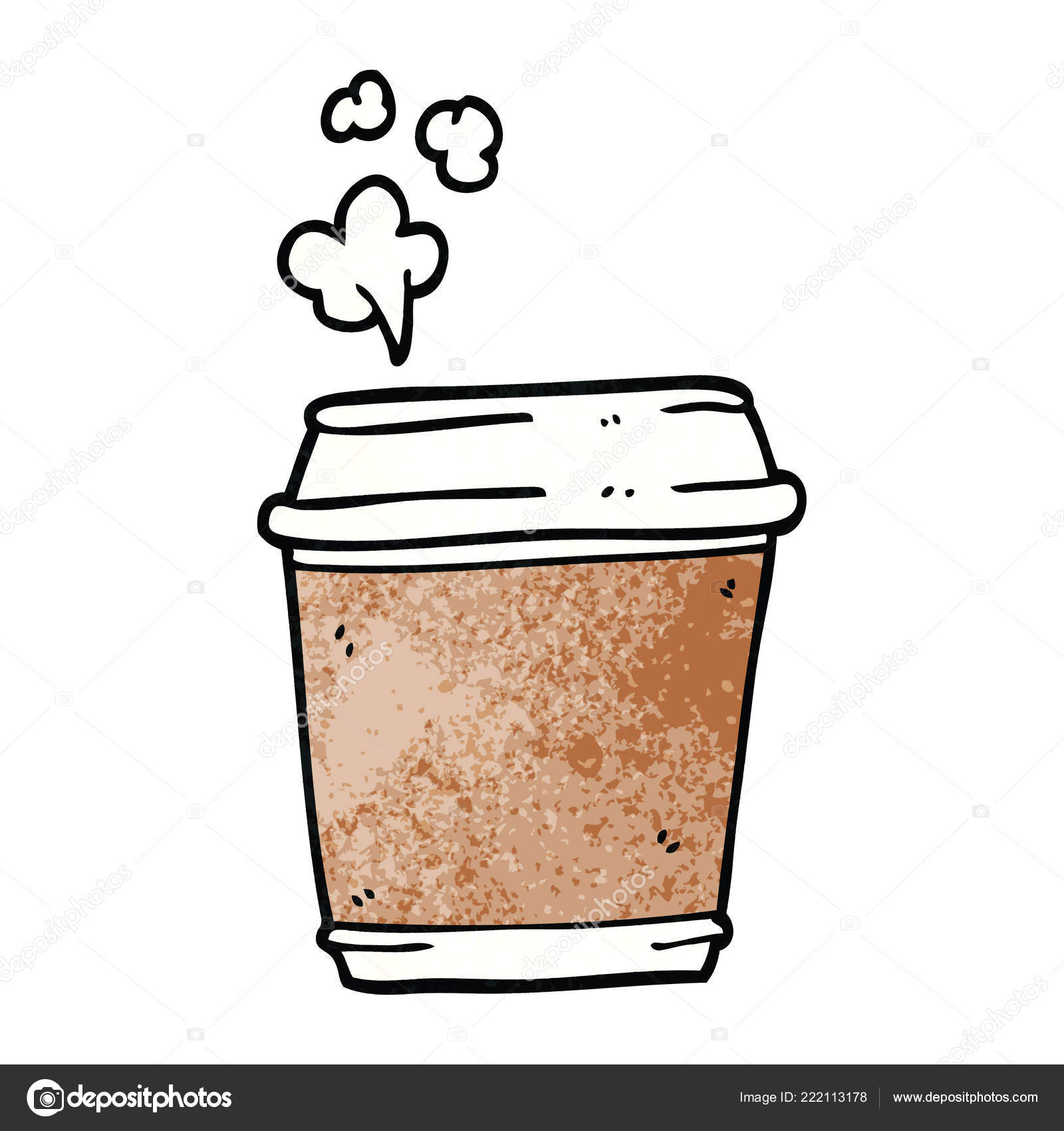 Cartoon Doodle Coffee Cup Stock Vector by ©lineartestpilot 222113178