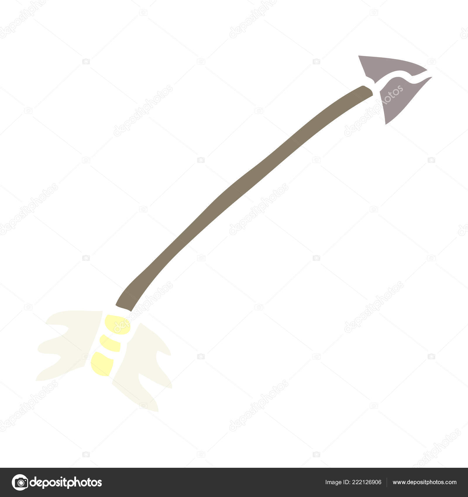 Cartoon Doodle Flying Arrow Stock Vector by ©lineartestpilot 222126906