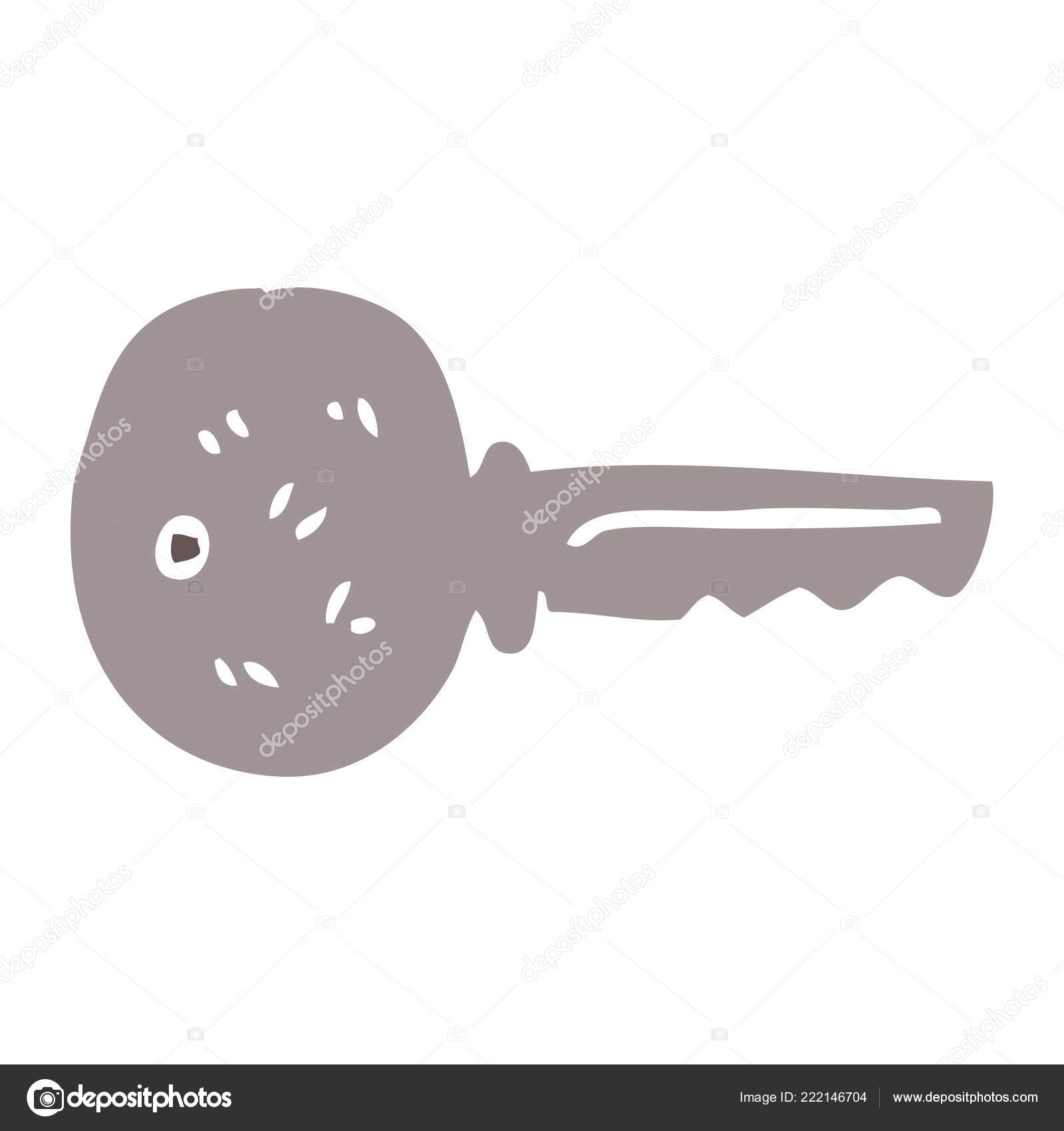 Cartoon Doodle Metal Key Stock Vector Image by ©lineartestpilot #222146704