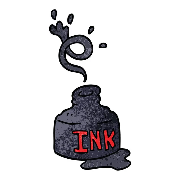 Ink pot cartoon Stock Vector by ©lineartestpilot 20072491