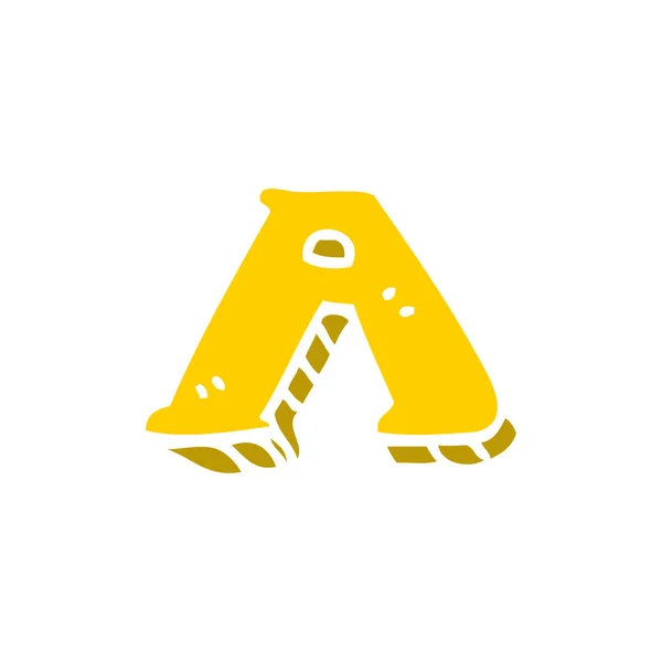 Cartoon letter a Stock Vector by ©lineartestpilot 19761655