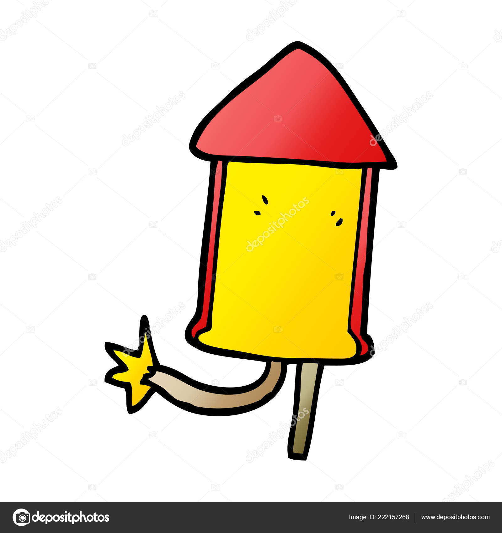 Cartoon Doodle Firework Illustration Stock Vector by ©lineartestpilot ...