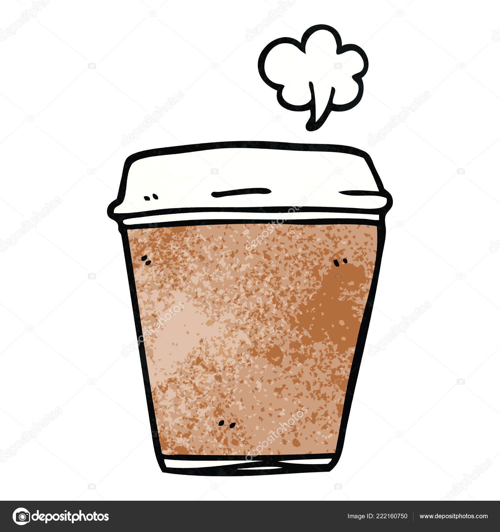 Cartoon Doodle Coffee Cup Stock Vector by ©lineartestpilot 222160750