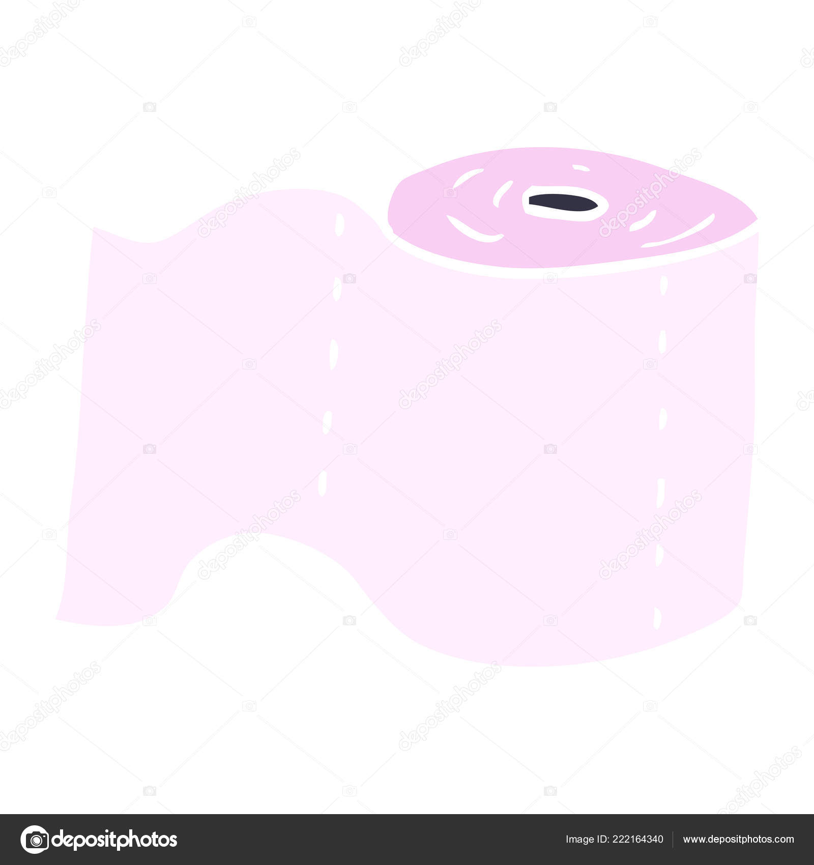 Cartoon Doodle Toilet Roll Stock Vector Image by ©lineartestpilot ...