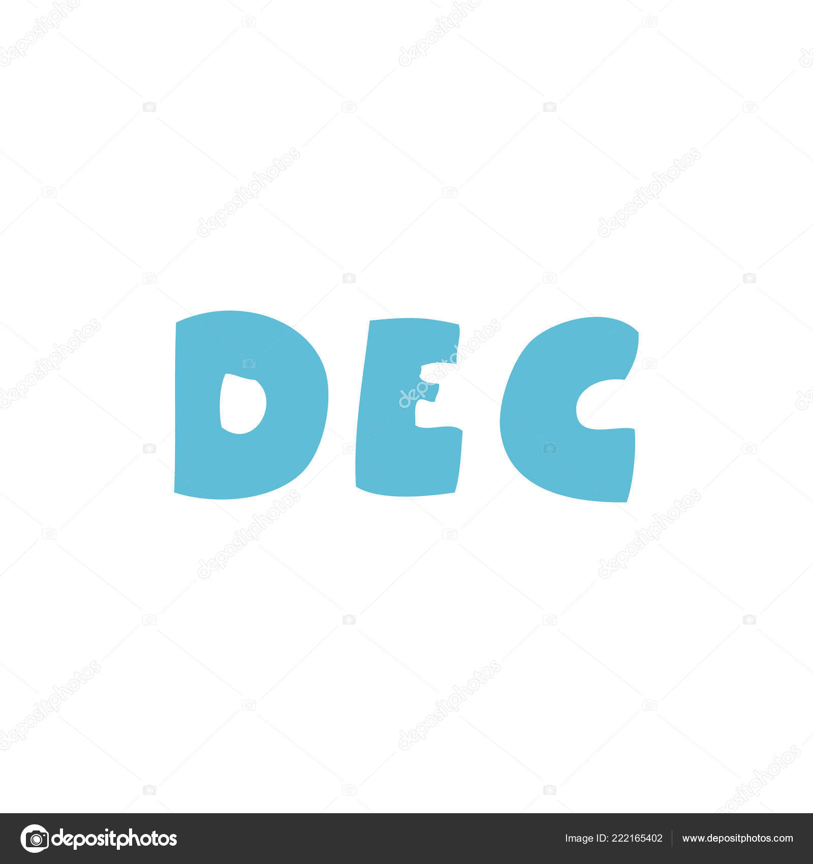 Cartoon Doodle Month December Stock Vector by ©lineartestpilot 222165402