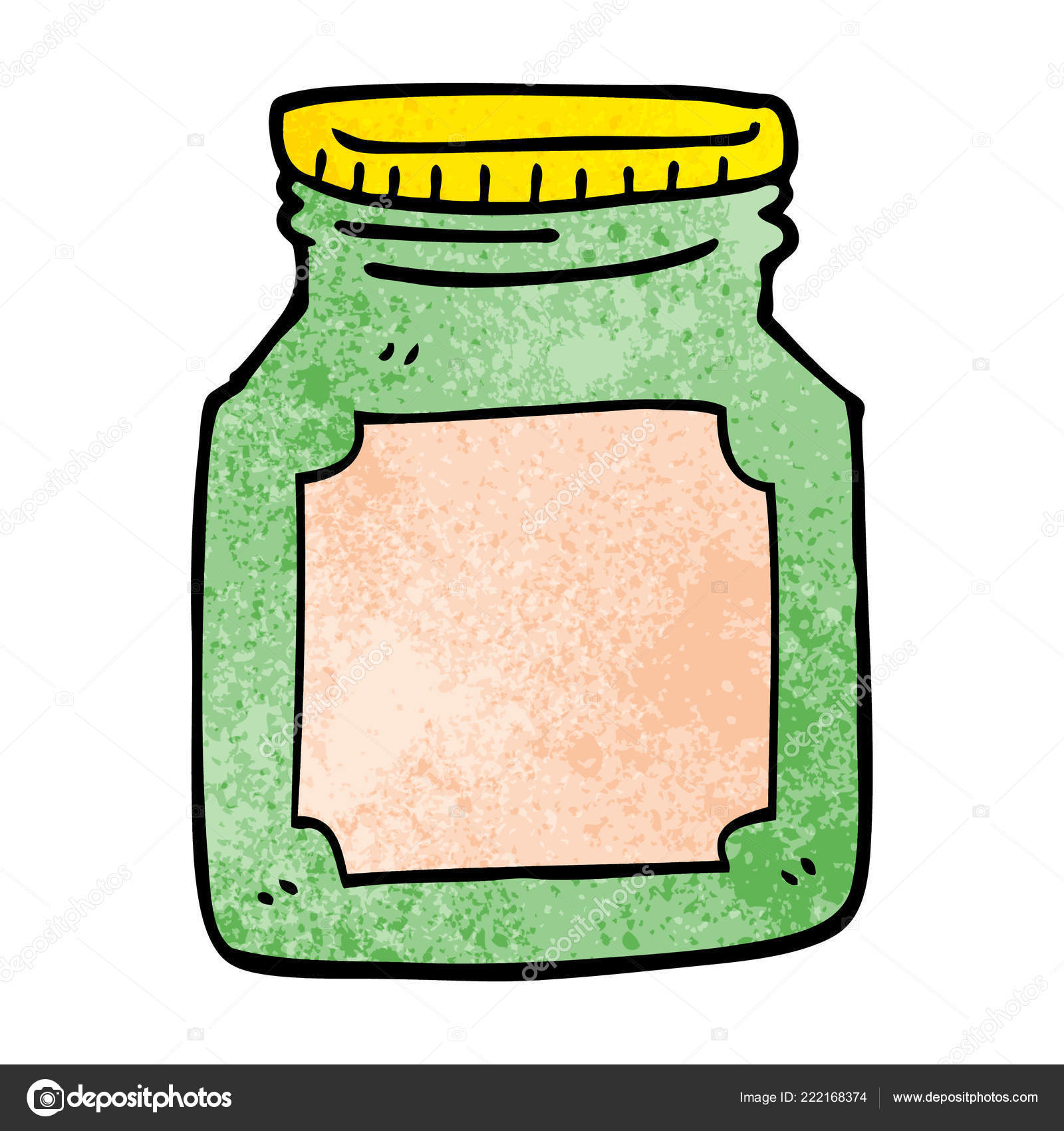 Cartoon Doodle Empty Jar Stock Vector by ©lineartestpilot 222168374