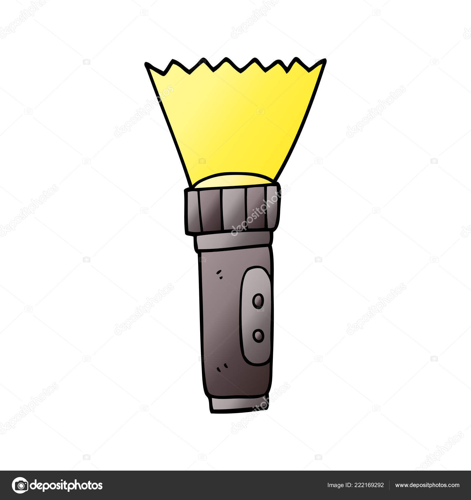 Cartoon Doodle Electric Torch Stock Vector Image by ©lineartestpilot ...