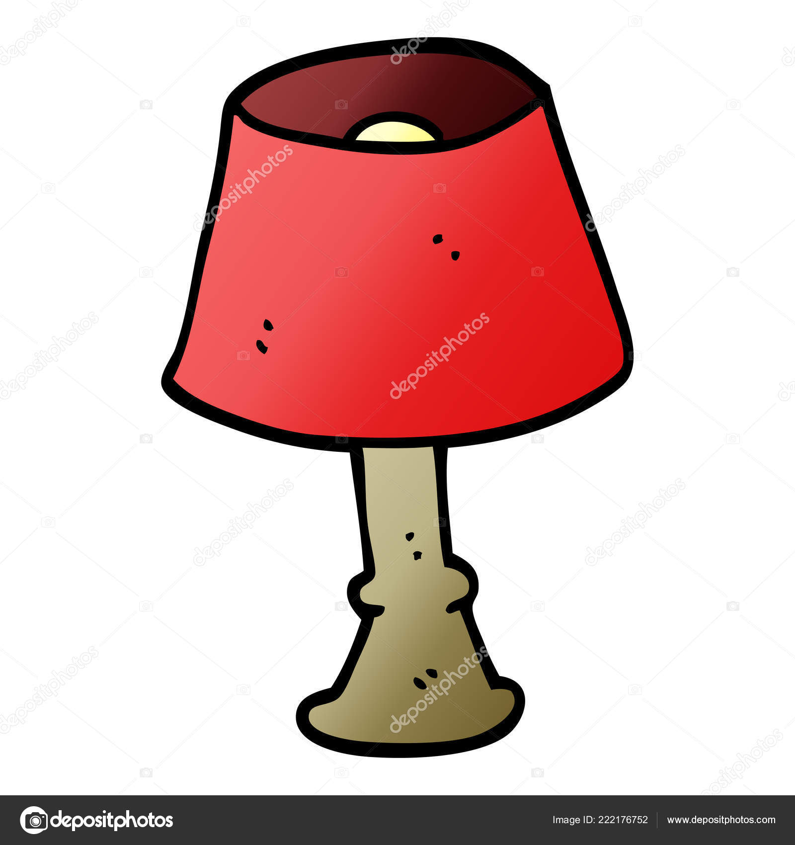 Cartoon Doodle House Lamp Stock Illustration by ©lineartestpilot #222176752