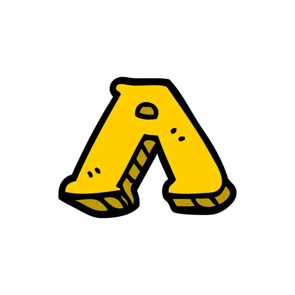 Cartoon letter a Stock Vector by ©lineartestpilot 19761655