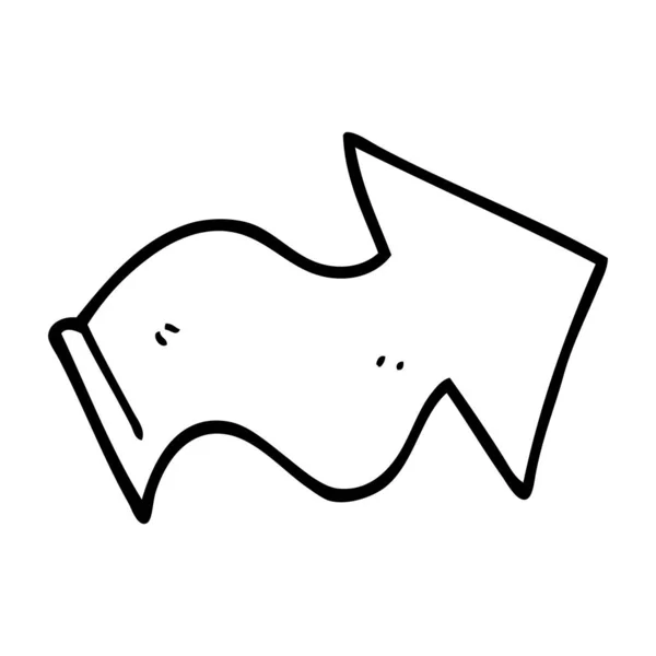 Cartoon Doodle Pointing Arrow Stock Vector Image by ©lineartestpilot ...