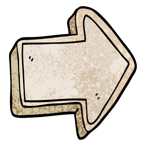 Cartoon wooden arrow sign Stock Vector by ©lineartestpilot 44425789