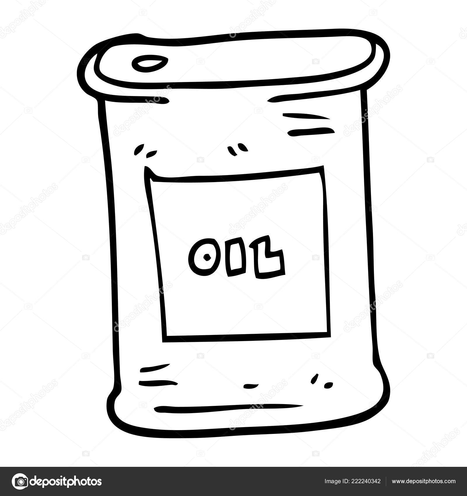 Line Drawing Cartoon Motor Oil Stock Vector Image by ©lineartestpilot ...