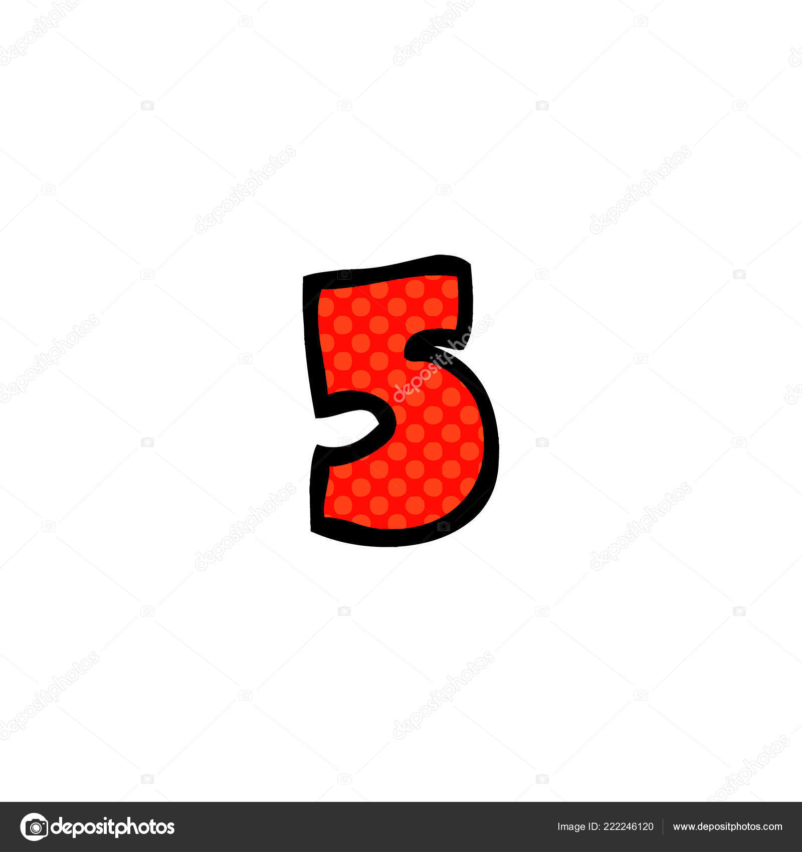 Cartoon Doodle Number Stock Vector by ©lineartestpilot 222246120 Cartoon Doodle Number Stock Vector by ©lineartestpilot 222246120