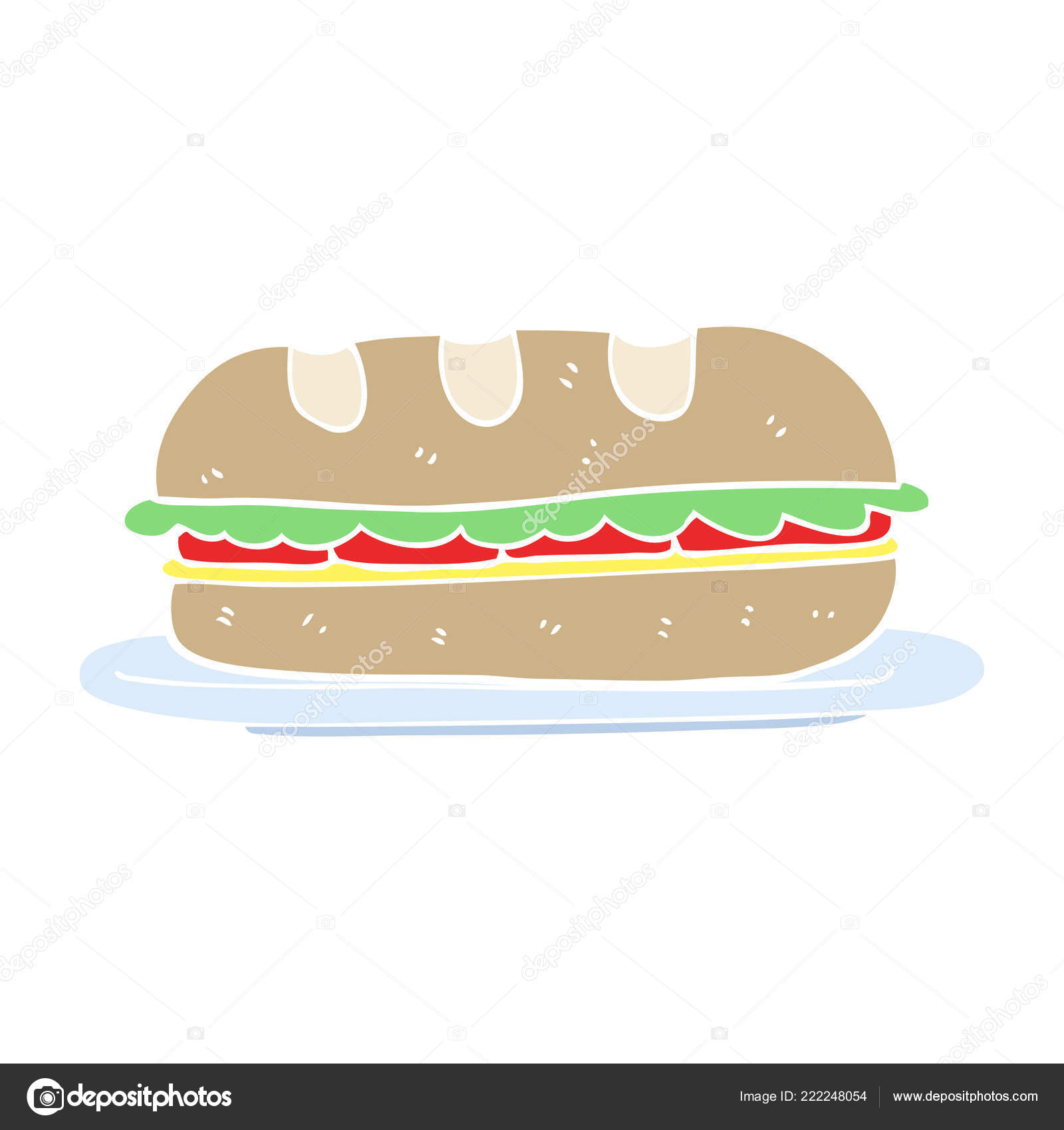 Sub Sandwich Clipart