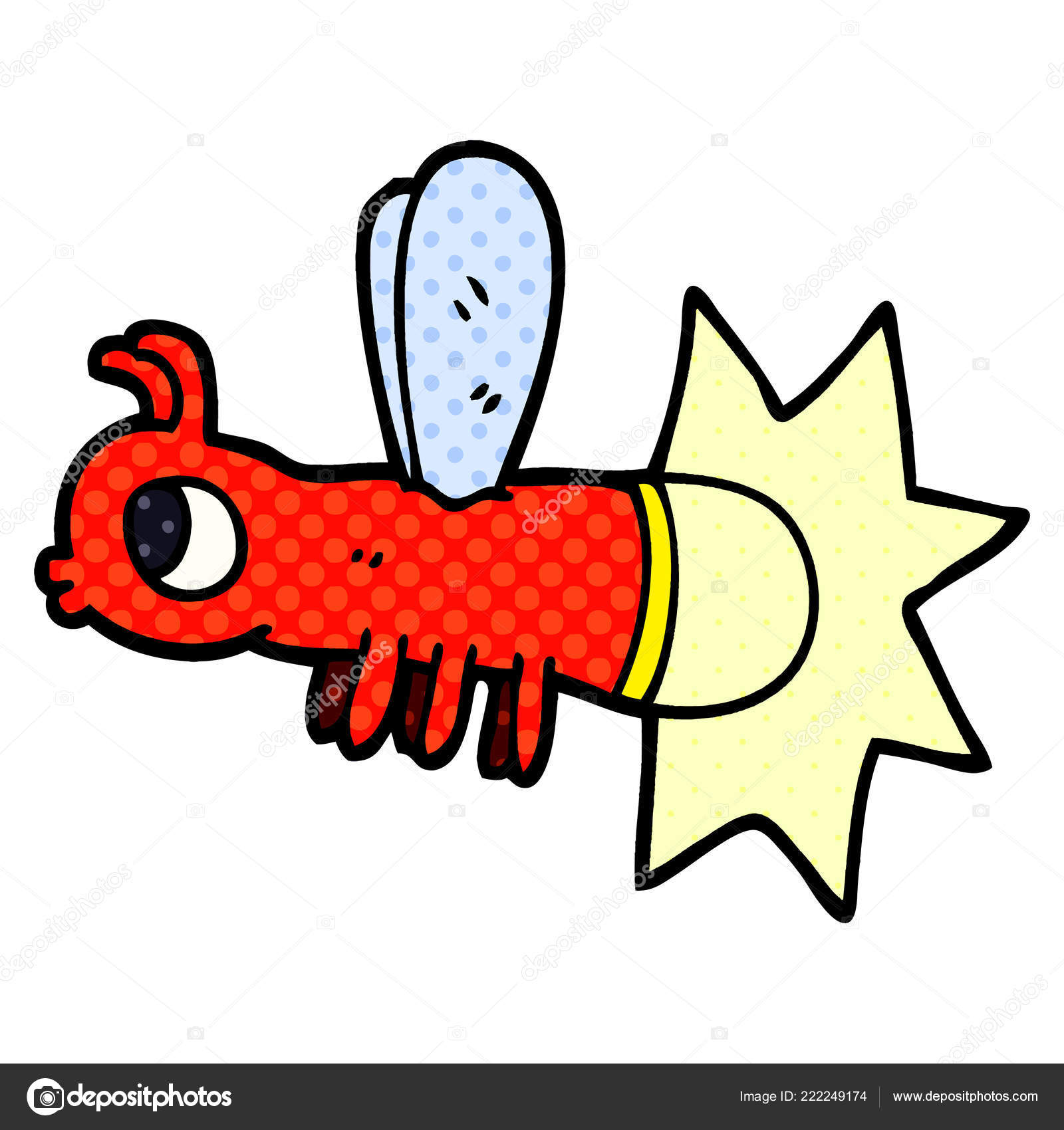 Cartoon Doodle Lightning Bug Stock Vector by ©lineartestpilot 222249174