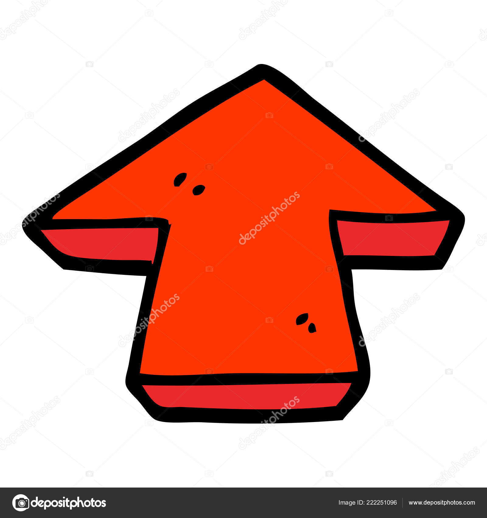 Hand Drawn Doodle Style Cartoon Arrow Symbol Stock Illustration by ...