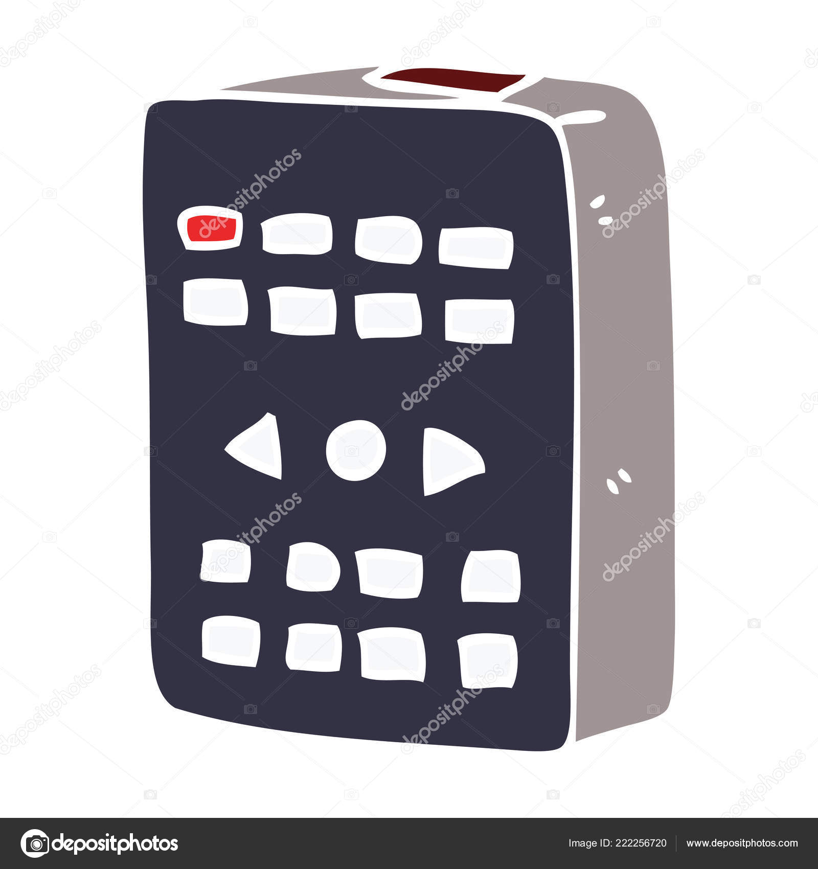 Dibujos Animados Doodle Control Remoto Vector de stock #222256720 de ...