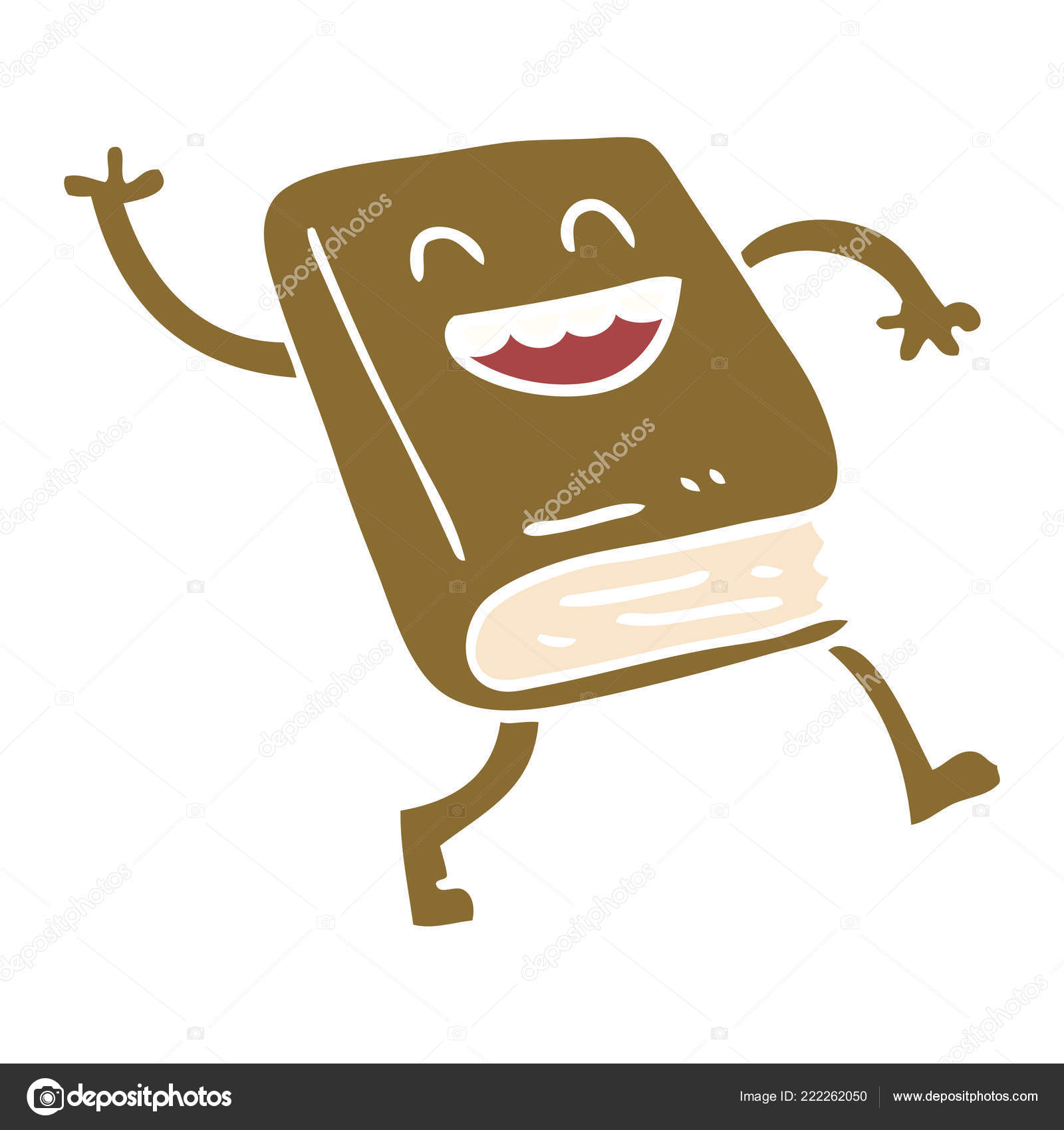 Cartoon Doodle Dancing Book Stock Illustration by ©lineartestpilot ...