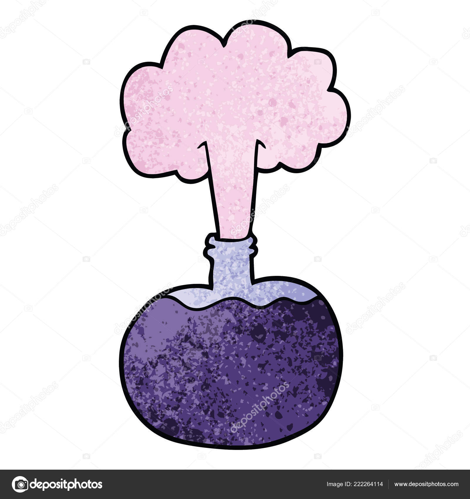 Dibujos Animados Doodle Experimento Pociones Vector de stock #222264114 ...