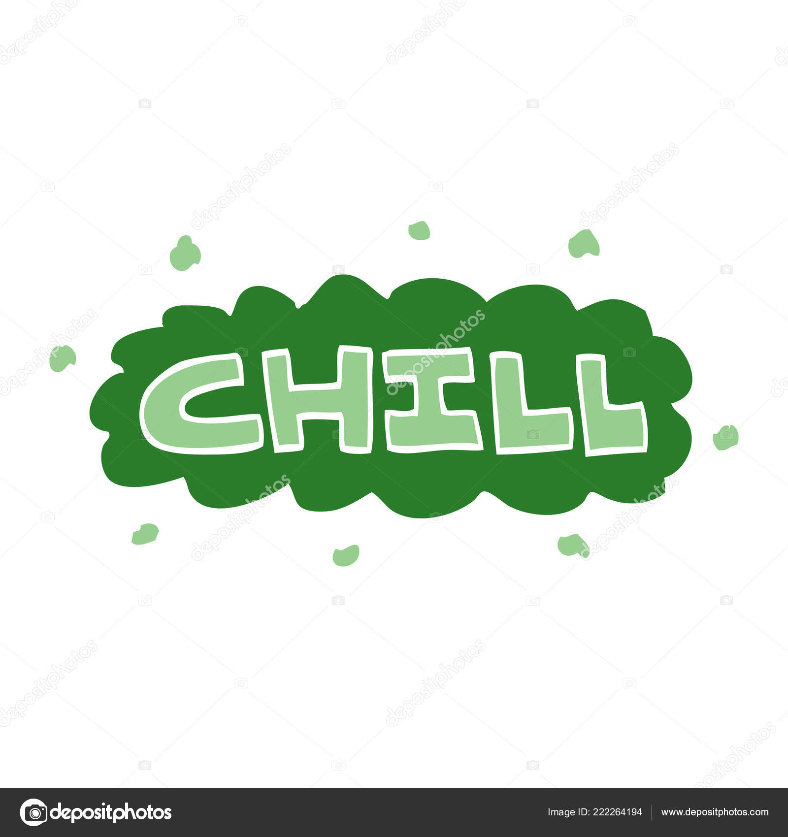 Cartoon Doodle Chill Symbol Stock Vector Image by ©lineartestpilot ...