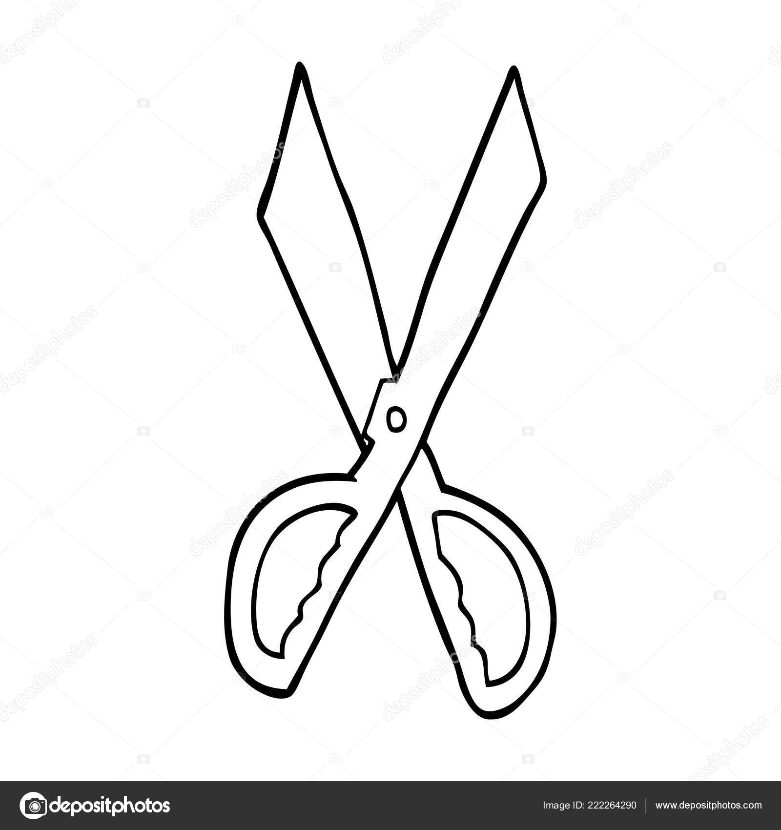 Sewing Scissors Drawing