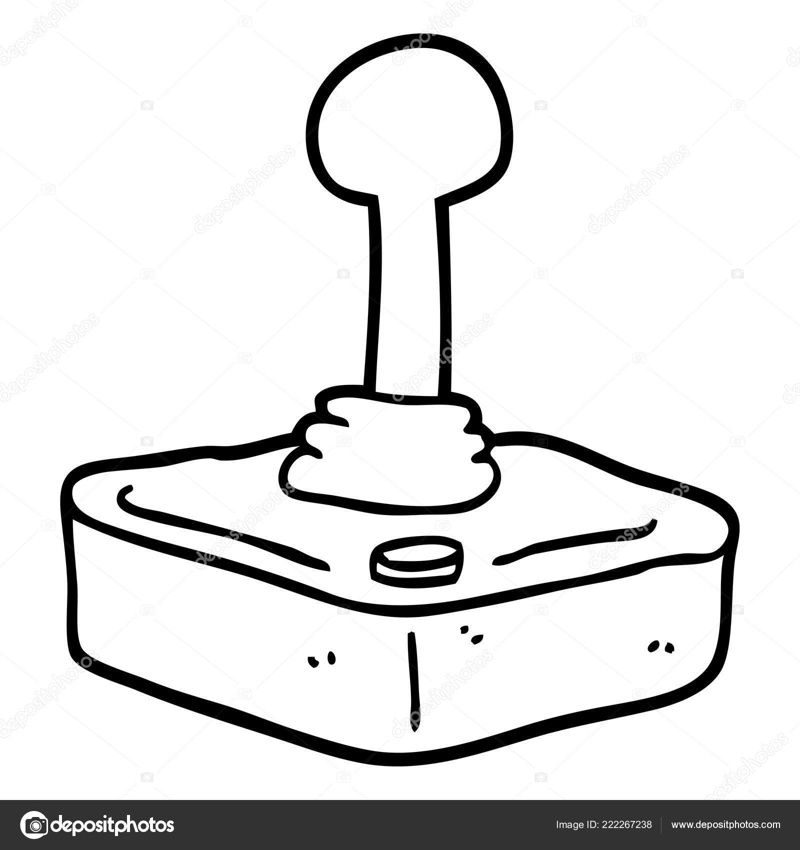 Computer Joystick Drawing