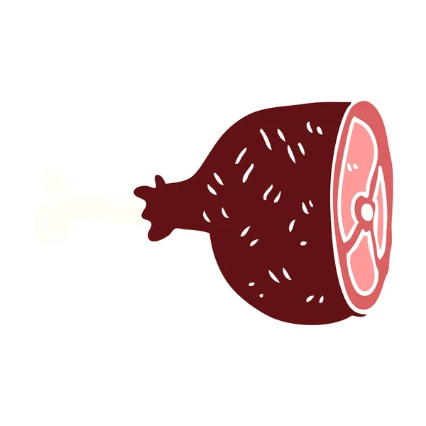 Cartoon Doodle Meat Joint Stock Vector by ©lineartestpilot 225590818