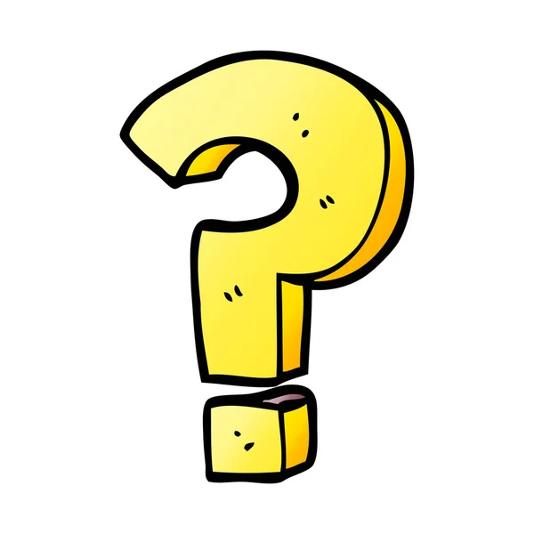 Cartoon Doodle Question Mark Stock Vector by ©lineartestpilot 222115184